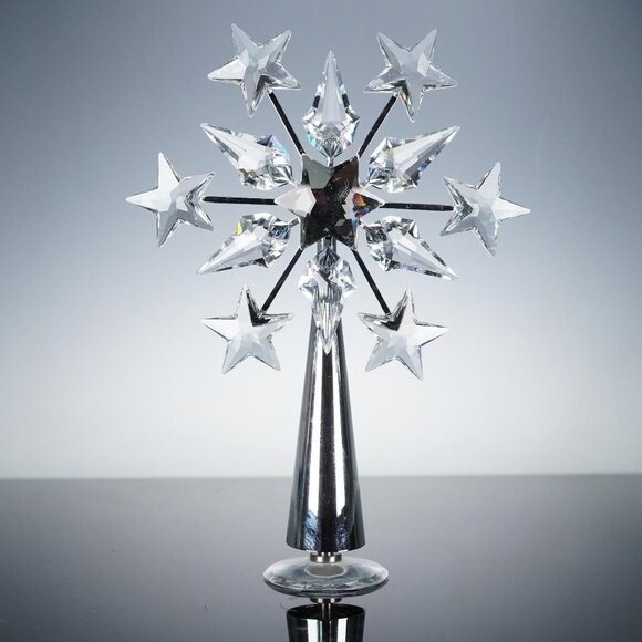 Swarovski | Holiday | Swarovski Christmas Tree Topper Rhodium Plated ...